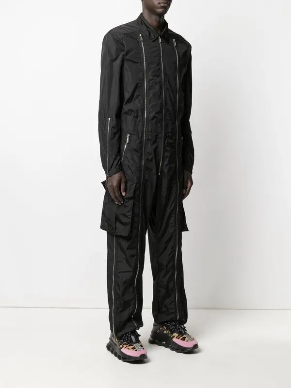 Dsquared2 Triple Zip Long-sleeved Jumpsuit