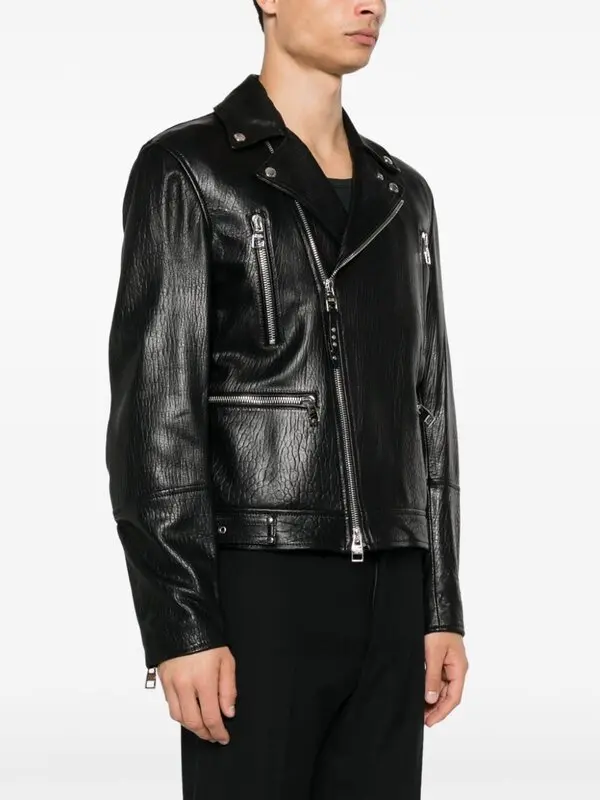 Alexander McQueen Leather Biker Jacket