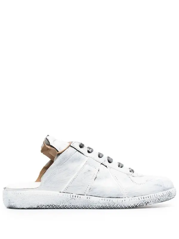 MAISON MARGIELA Replica Cut-out Sneakers - White