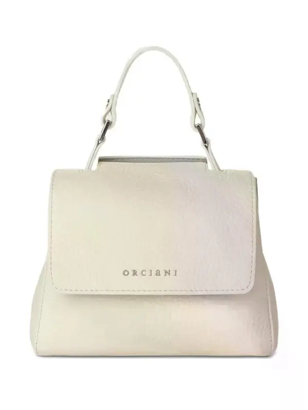 ORTIGNI Small Boxy Shoulder Bag - Neutrals