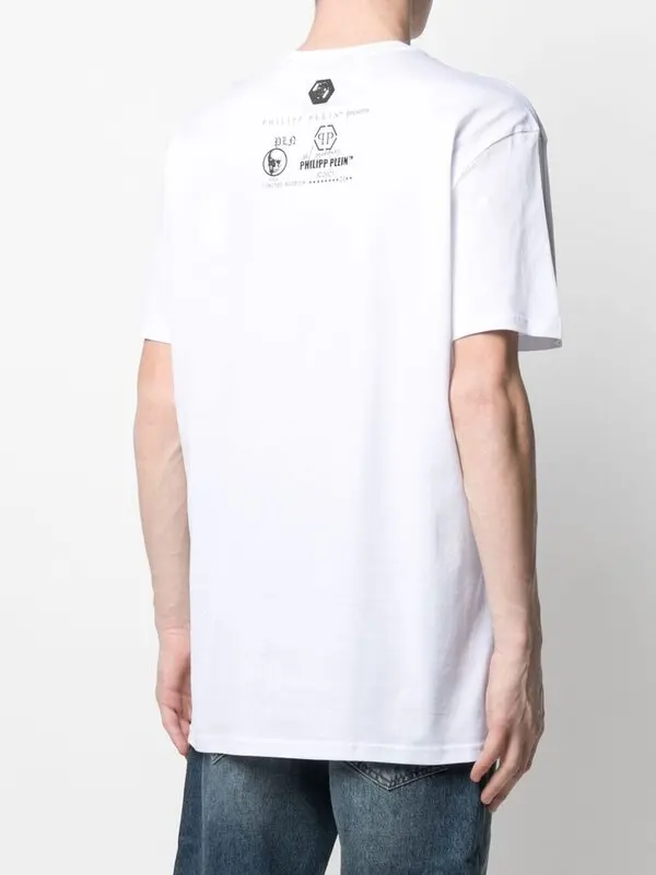 Philipp Plein Graphic-print Cotton T-shirt