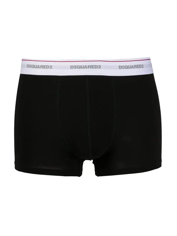 Dsquared2 Three-pack Logo Boxers - Black