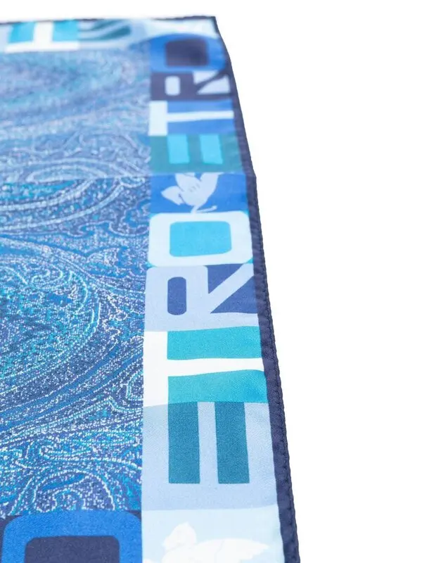 Etro Logo-print Edge Scarf