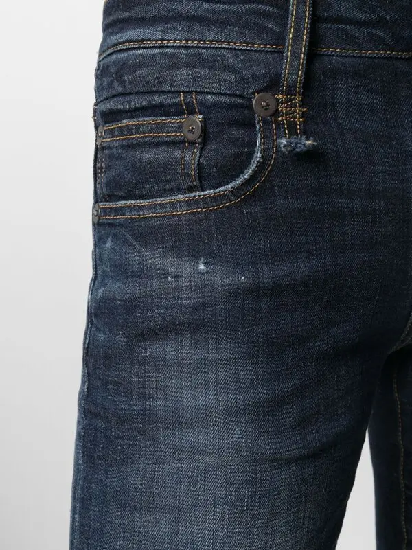 R13 Mid-rise Cropped Jeans