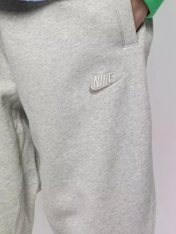 Nike Fleece Tracksuit Bottoms - Grey