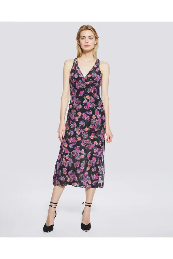 long backless halter dresses Sonoma Halterneck Twist Back Maxi Dress Champagne
