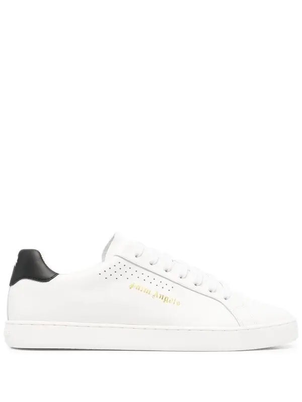 Palm Angels Tennis Lace-up Sneakers - White