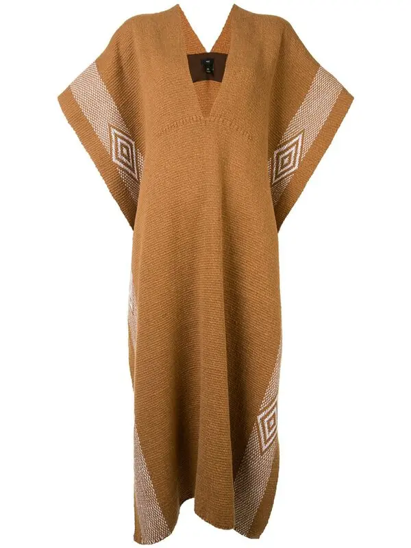 Voz Diamante Poncho - Brown