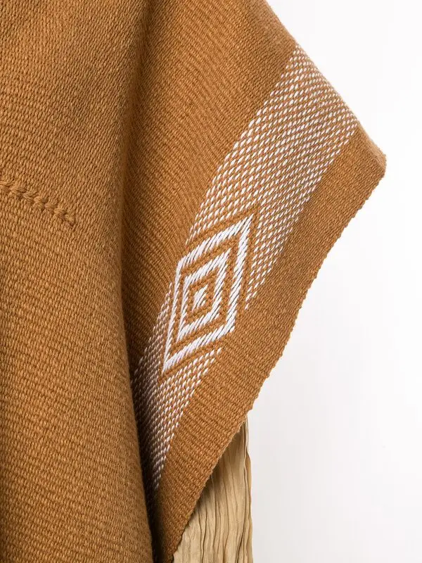 Voz Diamante Poncho - Brown