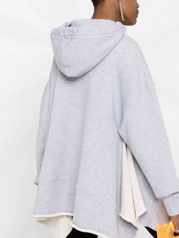 Palm Angels Daisy Logo Drawstring Poncho