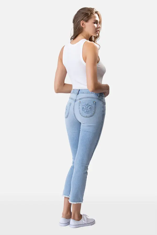 SIWY Bellissima Ankle Flare Jeans