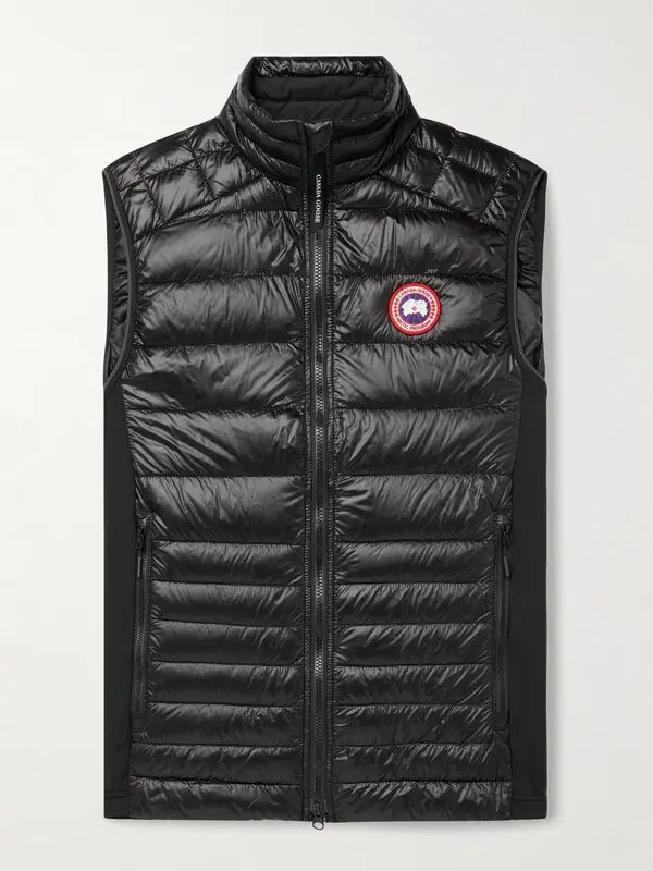 Canada Goose Hybridge Lite Slim-fit Quilted Shell Down Gillet - Black