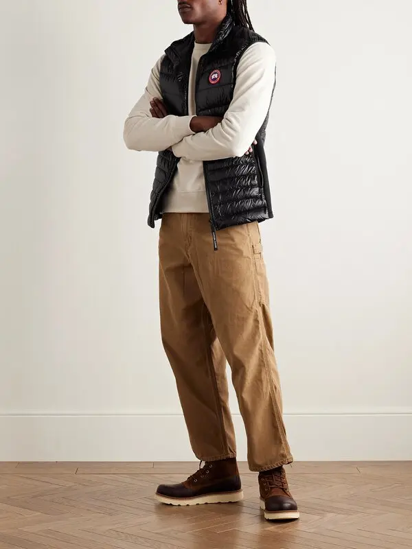 Canada Goose Hybridge Lite Slim-fit Quilted Shell Down Gillet - Black
