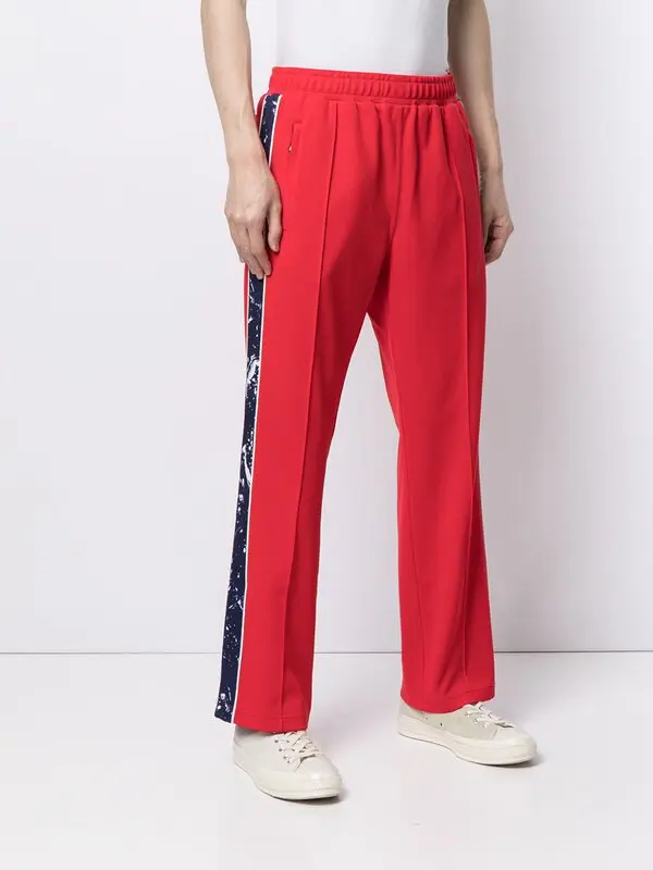 PORTS V Side Stripe-detail Track Pants