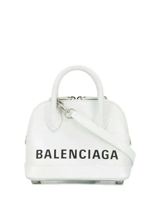 Balenciaga Ville Top Handle Bag - White