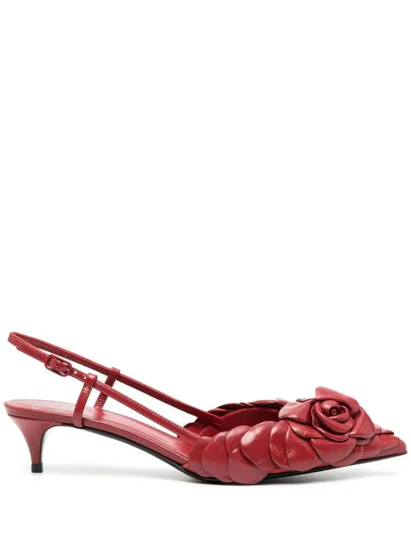 Buy Valentino Garavani 03 Rose Edition 40mm Slingback Pumps