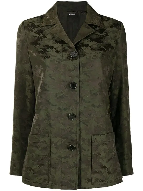 Aspesi Camouflage-print Jacket