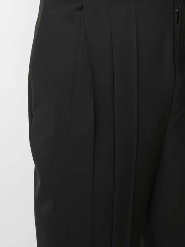 Valentino Garavani Tailored Wide-leg Trousers - Black