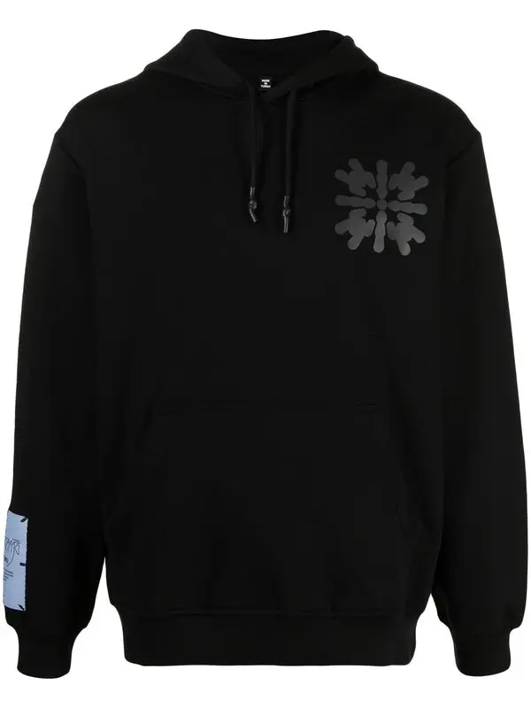 Alexander McQueen Abstract-print Cotton Hoodie