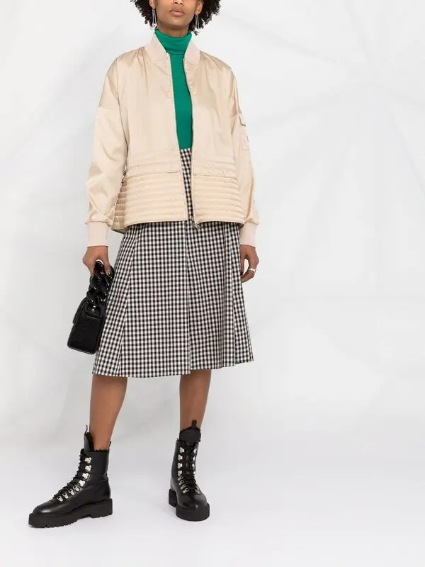 Woolrich Gingham A-line Cotton Skirt