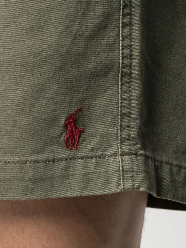 Polo Ralph Lauren Embroidered Polo Pony Shorts - Green
