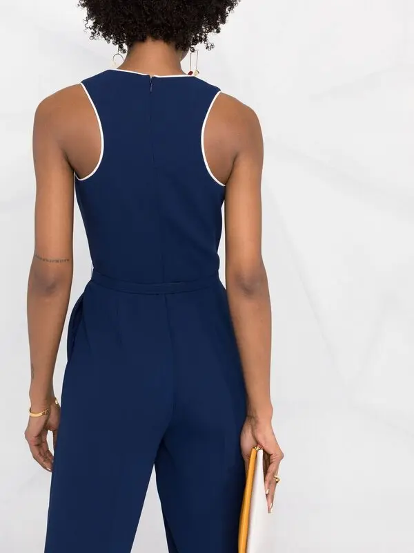 Ralph Lauren Belted Racerback Jumpsuit
