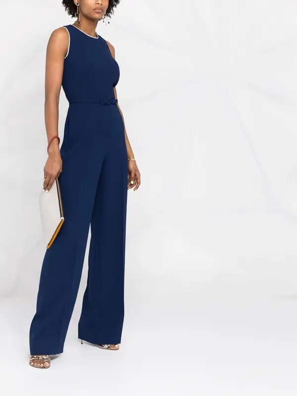 Ralph Lauren Belted Racerback Jumpsuit
