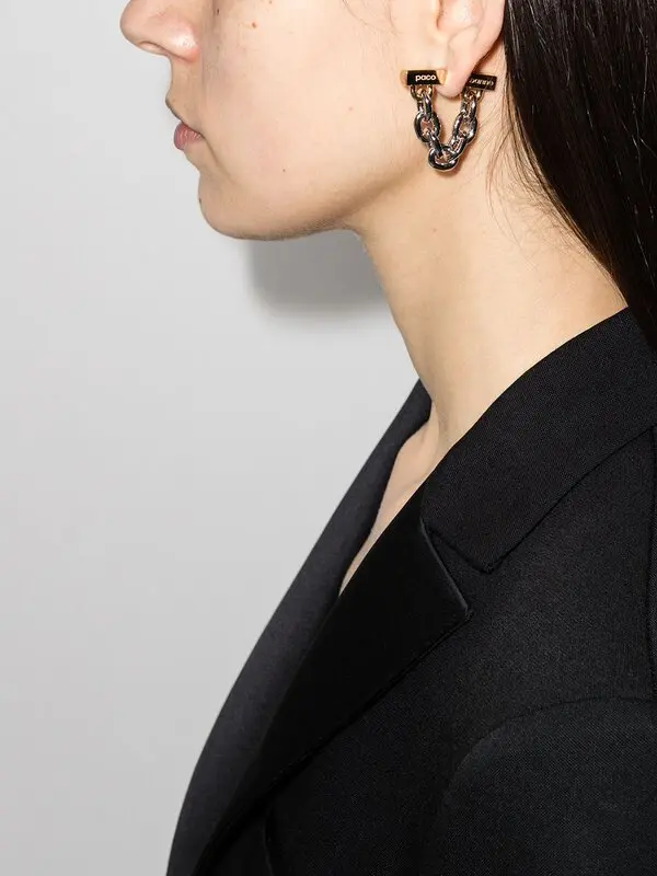 Rabanne Chain-link Earrings