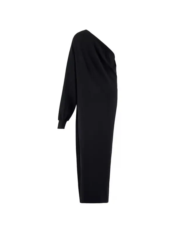 Balenciaga Asymmetric Wrap Midi Dress