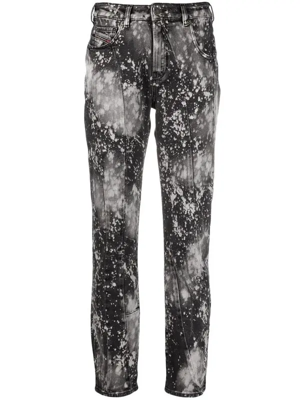 DIESEL® D-joy Painted Slim Jeans