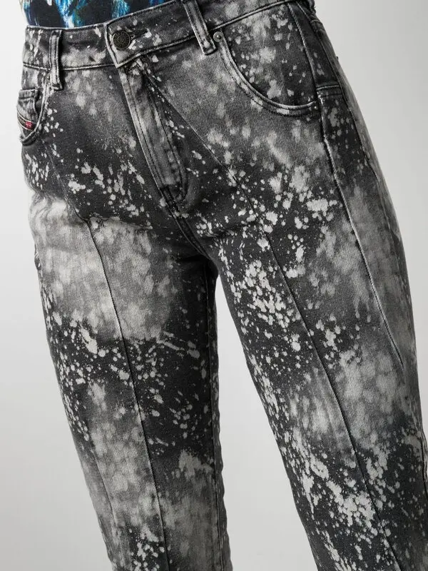 DIESEL® D-joy Painted Slim Jeans