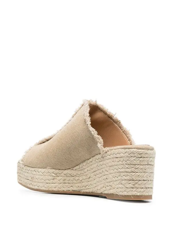 CastaÑer 70mm Frayed Espadrilles
