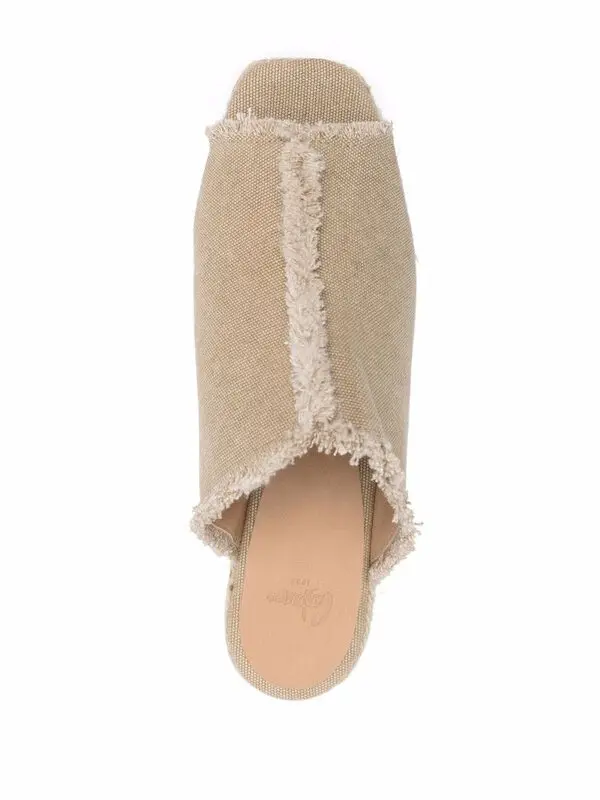 CastaÑer 70mm Frayed Espadrilles