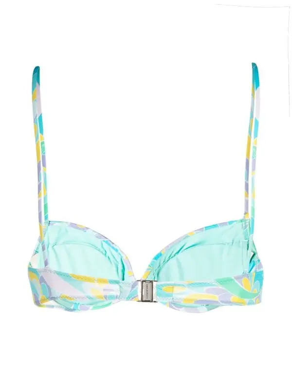 Emilio Pucci Twist-front Bikini Top