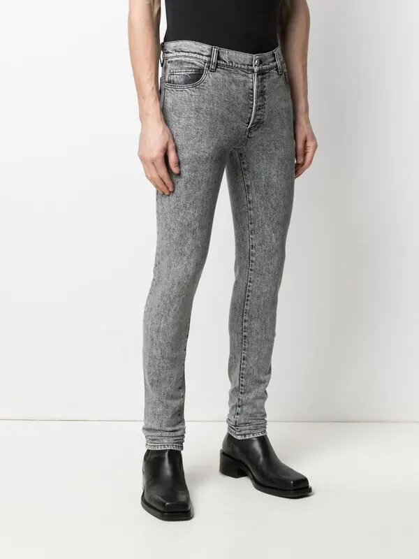 Balmain Acid-wash Skinny Jeans