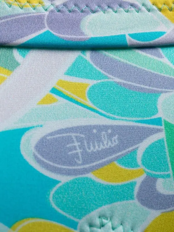 Emilio Pucci Graphic-print Bikini Top