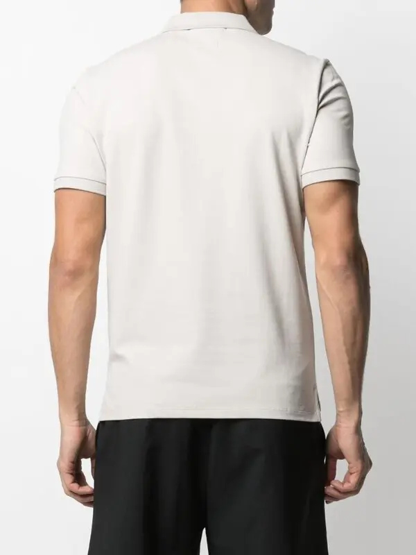 C.P. COMPANY Logo-patch Polo Shirt