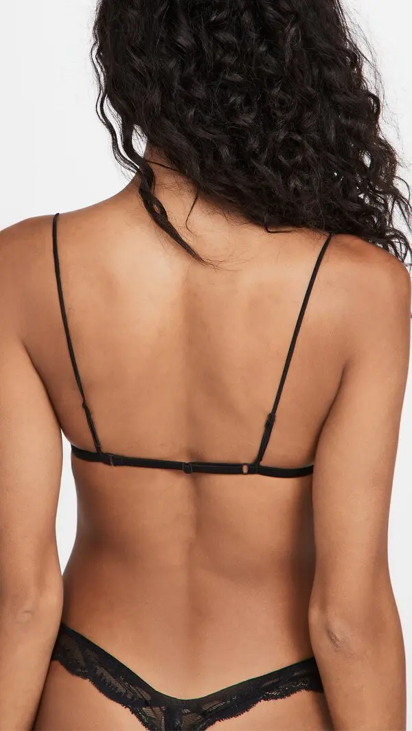 Kiki De Montparnasse Leche Moi Soft Bra - Black