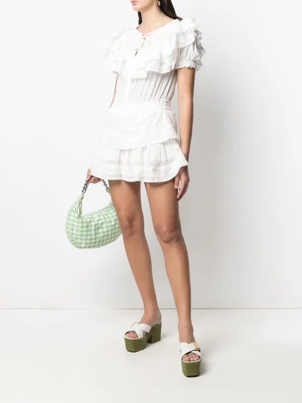 LoveShackFancy Liv Ruffled-trim Dress