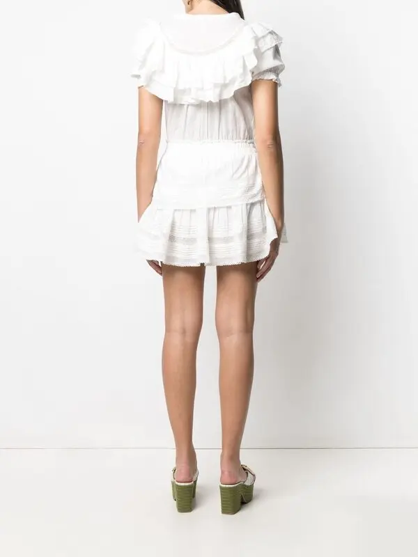 LoveShackFancy Liv Ruffled-trim Dress