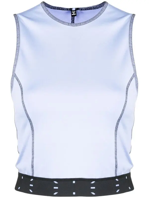 Alexander McQueen Sleeveless Cropped Top