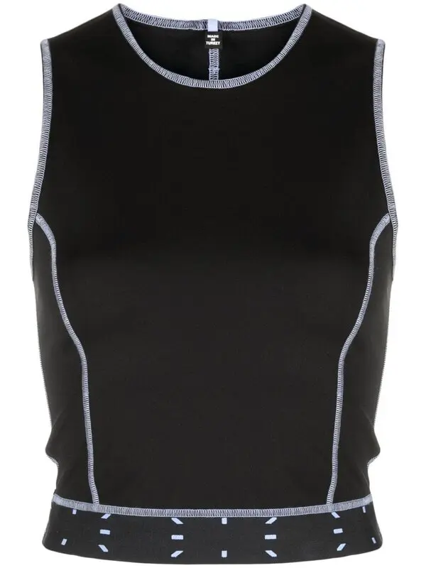 Alexander McQueen Sleeveless Cropped Top