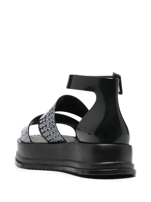 10 CORSO COMO Monogram Chunky Sandals