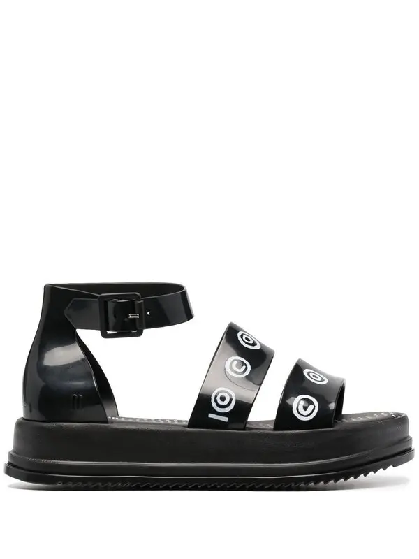 10 CORSO COMO Logo-print Chunky Sandals