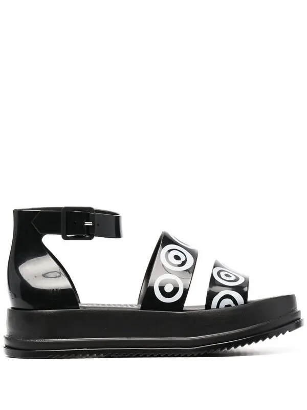 10 CORSO COMO Logo-print Chunky Sandals