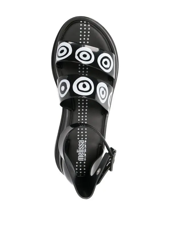 10 CORSO COMO Logo-print Chunky Sandals