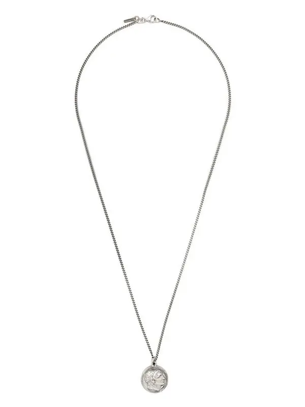 Emanuele Bicocchi Ceasar Coin Pendant Necklace