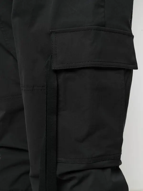 COUNTY OF MILAN Straight-leg Cargo Trousers - Black