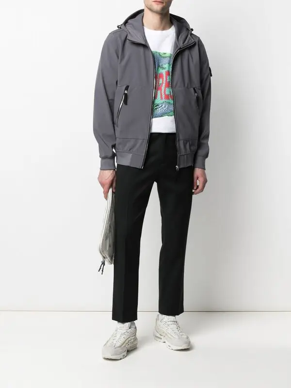 Stone Island Lightweight Hooded Jacket