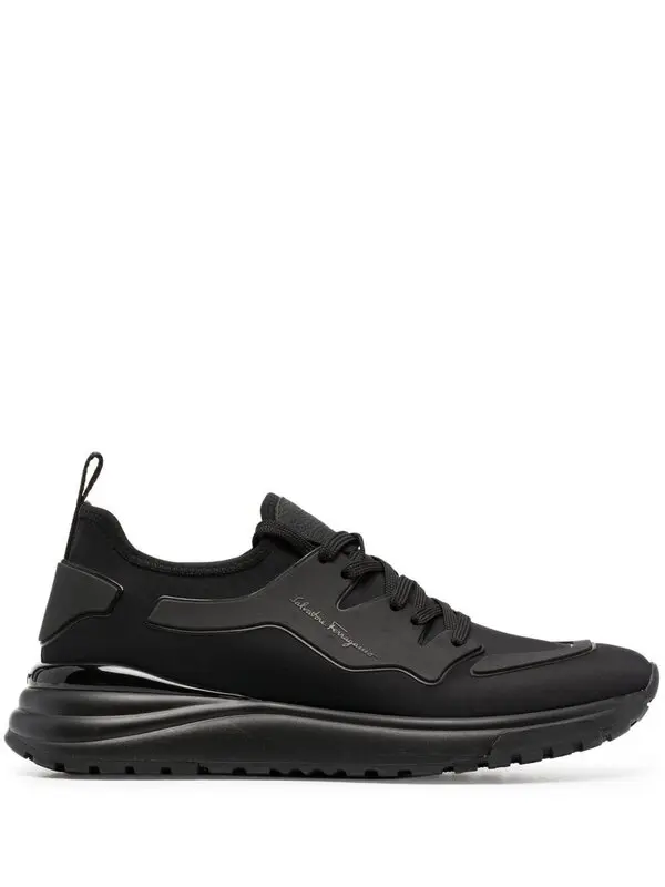 FERRAGAMO Logo-print Low-top Sneakers